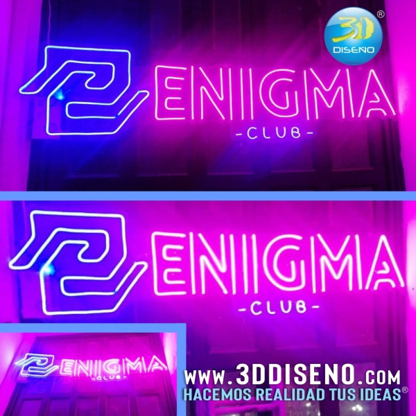 Avisos en Neon Led - 3D Diseño